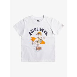 Quiksilver T-Shirt »Seagull Patrol« White 2(84-92cm) 2(84-92cm) Stoff: leichter Baumwoll-Jersey