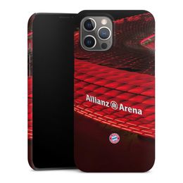 DeinDesign iPhone 12 Pro Max Handy Premium Case Smartphone Handyh&uuml;lle Schutzh&uuml;lle matt Fcb Stadium Fc Bayern M&uuml;nchen Premium Case