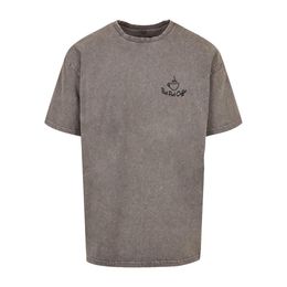 Merchcode T-Shirt 'But First Coffee' Herren Gr&ouml;&szlig;e XXL taupe / schwarz