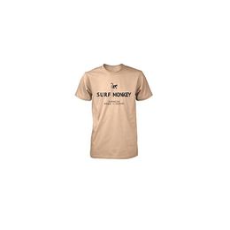 Surf Monkey Shirt male Beige size S