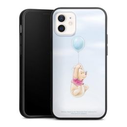 DeinDesign iPhone 12 mini Handy Premium Silikon H&uuml;lle Handyh&uuml;lle schwarz Case Winnie The Pooh Official Licensed Product Disney Silikon Premium Case