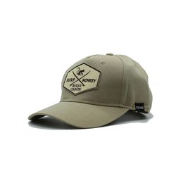 Surf Monkey Athletic Cap male Beige size Onesize