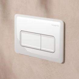 Hansgrohe iFrame Original Q Dr&uuml;ckerplatte f&uuml;r Toilette, 66001450,
