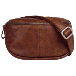 SPIKES & SPARROW Umhängetasche SPIKES & SPARROW, Damen, Gr. B/H/T: 25cm x 14cm x 9cm onesize, braun (cognac), Leder, vintage, Taschen, echt Leder