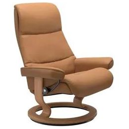 stressless "View" Set, Relaxsessel mit Hocker, mit Classic Base, Gr&ouml;&szlig;e M,Gestell Eiche