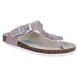 Zehentrenner Richter "Bio WMS: weit", Kinder, Gr. 41, intimo, Lederimitat, Schuhe, Sandale mit Glitzer, Größenschablone zum Download