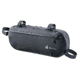 Fahrradtasche Deuter "CABEZON FB 6 L", schwarz, Taschen, B/H/T: 8cm x 17cm x 46cm, Polyamid, sportlicher Stil, f&uuml;r Radsport, mit reflektierenden Elementen, B:8cm H:17cm T:46cm