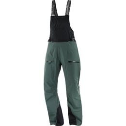 Salomon Absolute 3l Skihose Damen - grün - Gr. S - Polyamid/Elastan