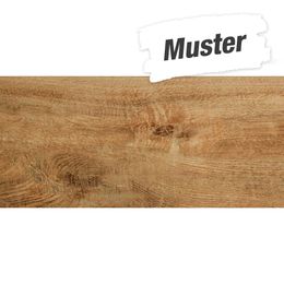 Muster zur Bodenfliese 'Casa' Feinsteinzeug braun 30 x 60 cm