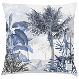 Dekokissen Apelt "3914" Gr. 1, blau, B:48cm H:5cm L:48cm, Obermaterial: 100% Polyacryl. Füllung: 100% Polyester, Dekokissen_Sitzkissen_Kissenhüllen