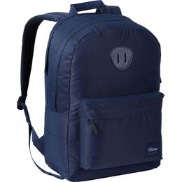 Freizeitrucksack Nitro "Urban Plus", Gr. B/H/T: 31cm x 46cm x 17cm, blau (night sky), Nylon, Polyester, Polyethylen, Rucksäcke, Daypack, Streetpack im Retro-Look, Alltagsrucksack, Schulrucksack