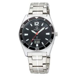Funkuhr, schwarz, Armbanduhren, Herren