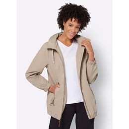 Anorak Casual Looks, Damen, Gr. 40, beige, 100% Polyester, unifarben, Jacken
