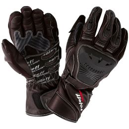Motorradhandschuhe Roleff "RO 85" Gr. XL, schwarz, Handschuhe, Damen, XL, Obermaterial: 90% Rindsleder, 10% Nylon. Innenfutter: 100% Polyester, winddicht