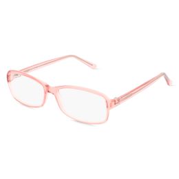 Fielmann MC 611 CL Brille Damen | Fassung: Vollrand, Quadratisch, Rose Transparent