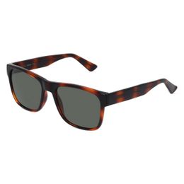 Fielmann OU 039 SUN CL TONI | Herren-Sonnenbrille | Fassung: Vollrand, Quadratisch, Acetat Spritzguss, Havanna Glänzend | Glasfarbe: G15