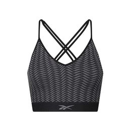 Reebok Sport-BH "Ashletta" in Anthrazit - 60% | Gr&ouml;&szlig;e S | Damen-sportunterwaesche