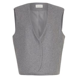 MOSS COPENHAGEN Weste in Grau - 63% | Gr&ouml;&szlig;e S | Damenjacken