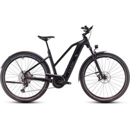 Cube Nuride Hybrid SLX Allroad 800 Wh E-Bike Trapeze 28" black'n'reflect 54 cm | Dienstrad-Leasing m&ouml;glich