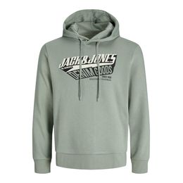 Jack & Jones JACK & JONES Sweatshirt Herren Größe S grün / schwarz / weiß