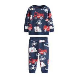 next Schlafanzug Jungen Gr&ouml;&szlig;e 86 navy / rot / wei&szlig;