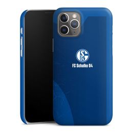 DeinDesign iPhone 12 Pro Handy Premium Case Smartphone Handyh&uuml;lle Schutzh&uuml;lle matt Official Licensed Product Bundesliga Fc Schalke 04 Premium Case