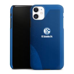 DeinDesign iPhone 11 Handy Premium Case Smartphone Handyh&uuml;lle Schutzh&uuml;lle matt Official Licensed Product Bundesliga Fc Schalke 04 Premium Case