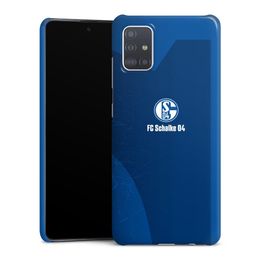 DeinDesign Galaxy A51 Handy Premium Case Smartphone Handyh&uuml;lle Schutzh&uuml;lle gl&auml;nzend Official Licensed Product Bundesliga Fc Schalke 04 Premium Case