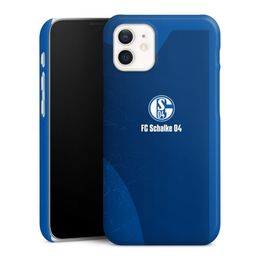 DeinDesign iPhone 12 mini Handy Premium Case Smartphone Handyh&uuml;lle Schutzh&uuml;lle gl&auml;nzend Official Licensed Product Bundesliga Fc Schalke 04 Premium Case