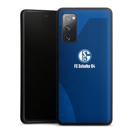 DeinDesign Galaxy S20 FE 5G Handy Premium Silikon H&uuml;lle Handyh&uuml;lle schwarz Case Bundesliga Official Licensed Product Fc Schalke 04 Silikon Premium Case