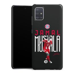 DeinDesign Galaxy A51 Handy Premium Case Smartphone Handyh&uuml;lle Schutzh&uuml;lle gl&auml;nzend Fc Bayern M&uuml;nchen Jamal Musiala Official Licensed Product Premium Case