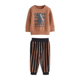 next Schlafanzug Jungen Gr&ouml;&szlig;e 104 navy / braun / schwarz / wei&szlig;