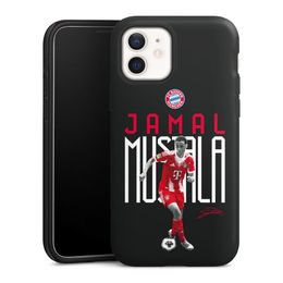 DeinDesign iPhone 12 mini Handy Panzer Handyh&uuml;lle robuste Outdoor H&uuml;lle Schutzh&uuml;lle matt Official Licensed Product Jamal Musiala Fc Bayern M&uuml;nchen Tough Case