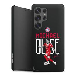 DeinDesign Galaxy S25 Ultra Handy Premium Case Smartphone Handyh&uuml;lle Schutzh&uuml;lle gl&auml;nzend Fc Bayern M&uuml;nchen Michael Olise Official Licensed Product Premium Case