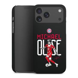 DeinDesign iPhone 17 Pro Max Handy Premium Case Smartphone Handyh&uuml;lle Schutzh&uuml;lle gl&auml;nzend Fc Bayern M&uuml;nchen Michael Olise Official Licensed Product Premium Case