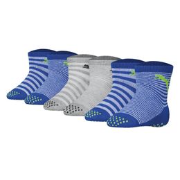 Puma Socken Mädchen Größe 23/26 dunkelblau / hellgrau / apfel / weiß