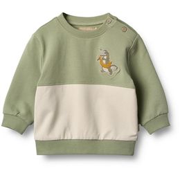 Wheat Pullover Jungen Gr&ouml;&szlig;e 62 beige / cognac / grau / hellgr&uuml;n