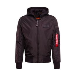 Alpha Industries Übergangsjacke Herren Größe L schwarz
