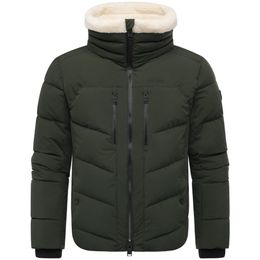 STONE HARBOUR Winter Jacket 'Ansello XX' male size XL Dark green