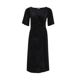 WE Fashion Kleid Damen Gr&ouml;&szlig;e 40 schwarz Winterkleid
