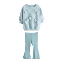 next Sweatshirt und Leggings Set M&auml;dchen Gr&ouml;&szlig;e 80 blau
