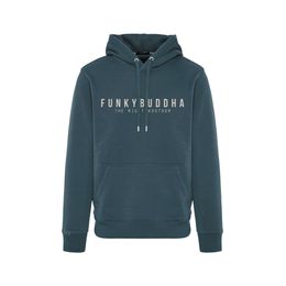 Funky Buddha Pullover Herren Gr&ouml;&szlig;e XL petrol