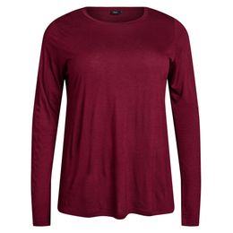 ZIZZI Shirt 'Vwolia' Damen Gr&ouml;&szlig;e 9XL/10XL rot