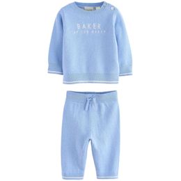 Baker By Ted Baker Set Jungen Gr&ouml;&szlig;e 80 hellblau / wei&szlig;
