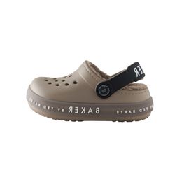 Baker By Ted Baker Clogs Jungen Gr&ouml;&szlig;e 23 schlammfarben / schwarz / wei&szlig;
