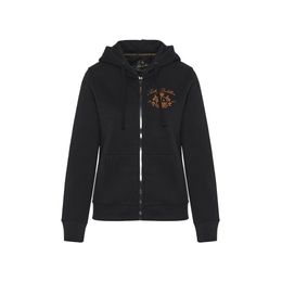 Funky Buddha Sweatjacke Damen Gr&ouml;&szlig;e L schwarz