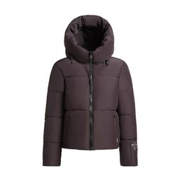 khujo Jacke 'Audrey Matt' Damen Gr&ouml;&szlig;e S dunkellila