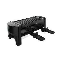 Cecotec Raclette Cheese&Grill 3200 Pocket schwarz/edelstahl, 320 Watt, f&uuml;r 2 Personen