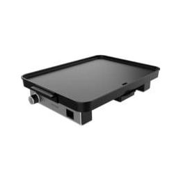 Cecotec Tischgrill Magnet 1800, Elektro-Grillplatte schwarz/silber, 1.800 Watt