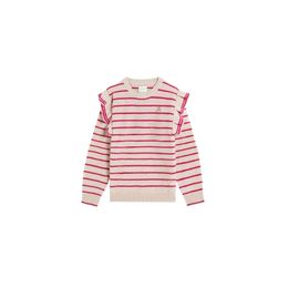 Scalpers Pullover M&auml;dchen Gr&ouml;&szlig;e 152 beige / pink